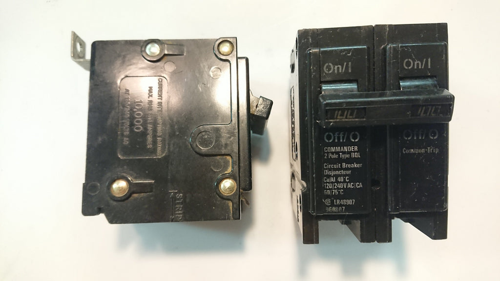 100A 2-Pole 240V Circuit Breaker - Sylvania/Commander - (BQL 2100 ...