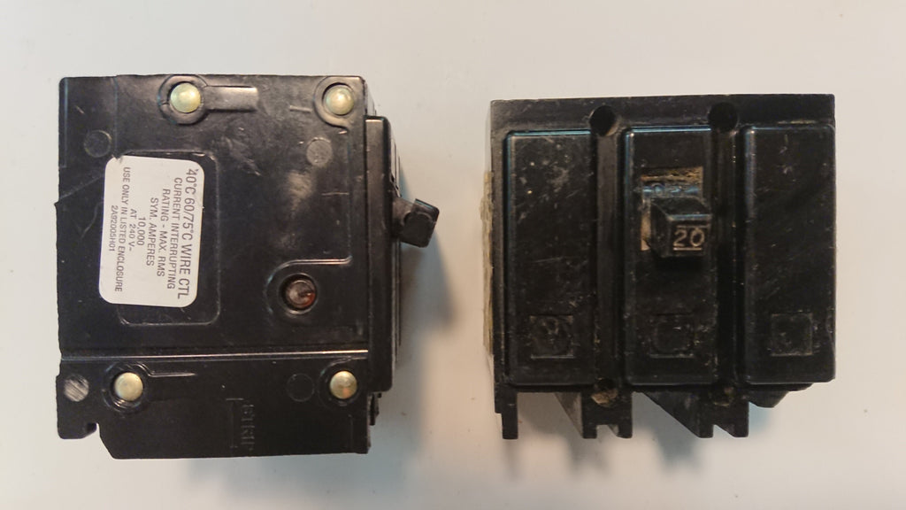 20A 3-Pole 240V Circuit Breaker - Westinghouse - (BR 320) — Metro Systems