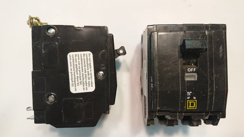60A 3-Pole Circuit Breaker - Square D - (QOB 360) — Metro Systems