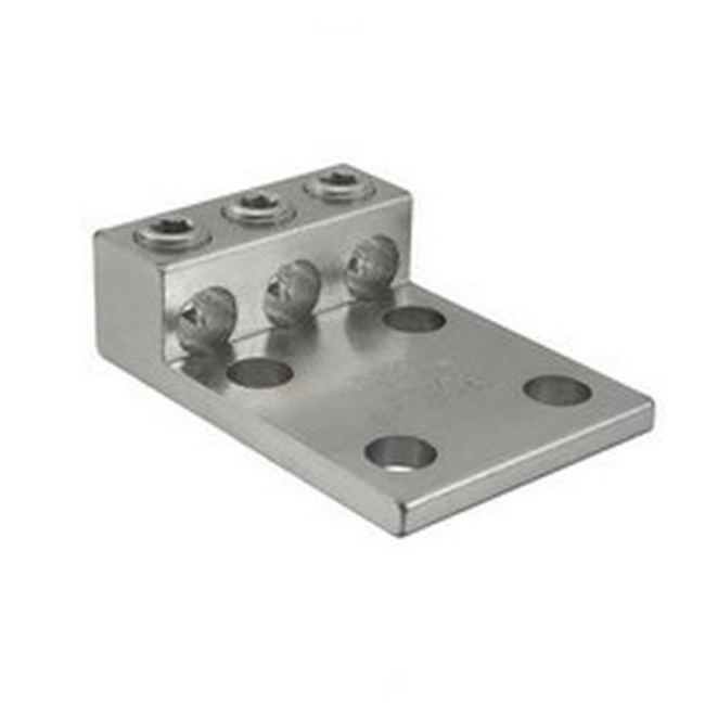 Alum Mech Lug, 3 Cond - 4 hole Mount - T3A4-600N — Metro Systems
